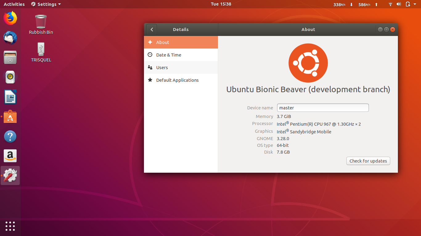 Ubuntu 18.04LTS Incelemesi